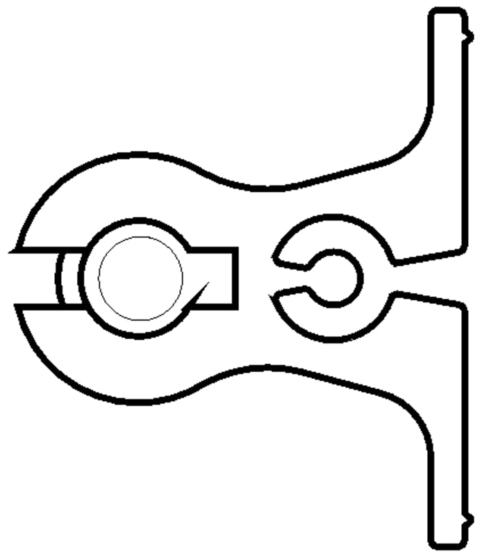 226083 - Schuco Spring bolt t-cleat – Complete Aluminium Spares