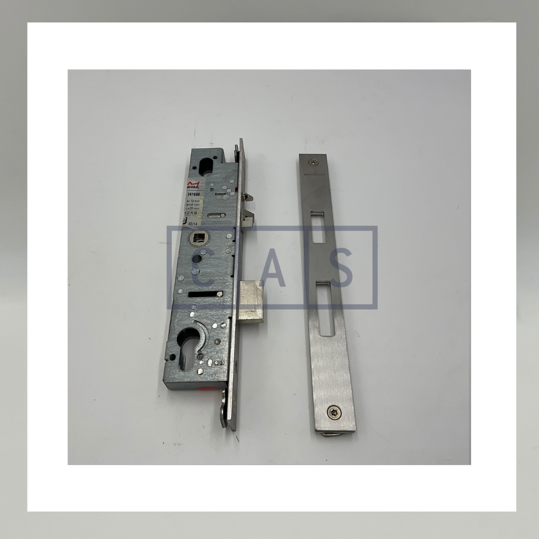241656 Schuco Single-Point Lock – Complete Aluminium Spares