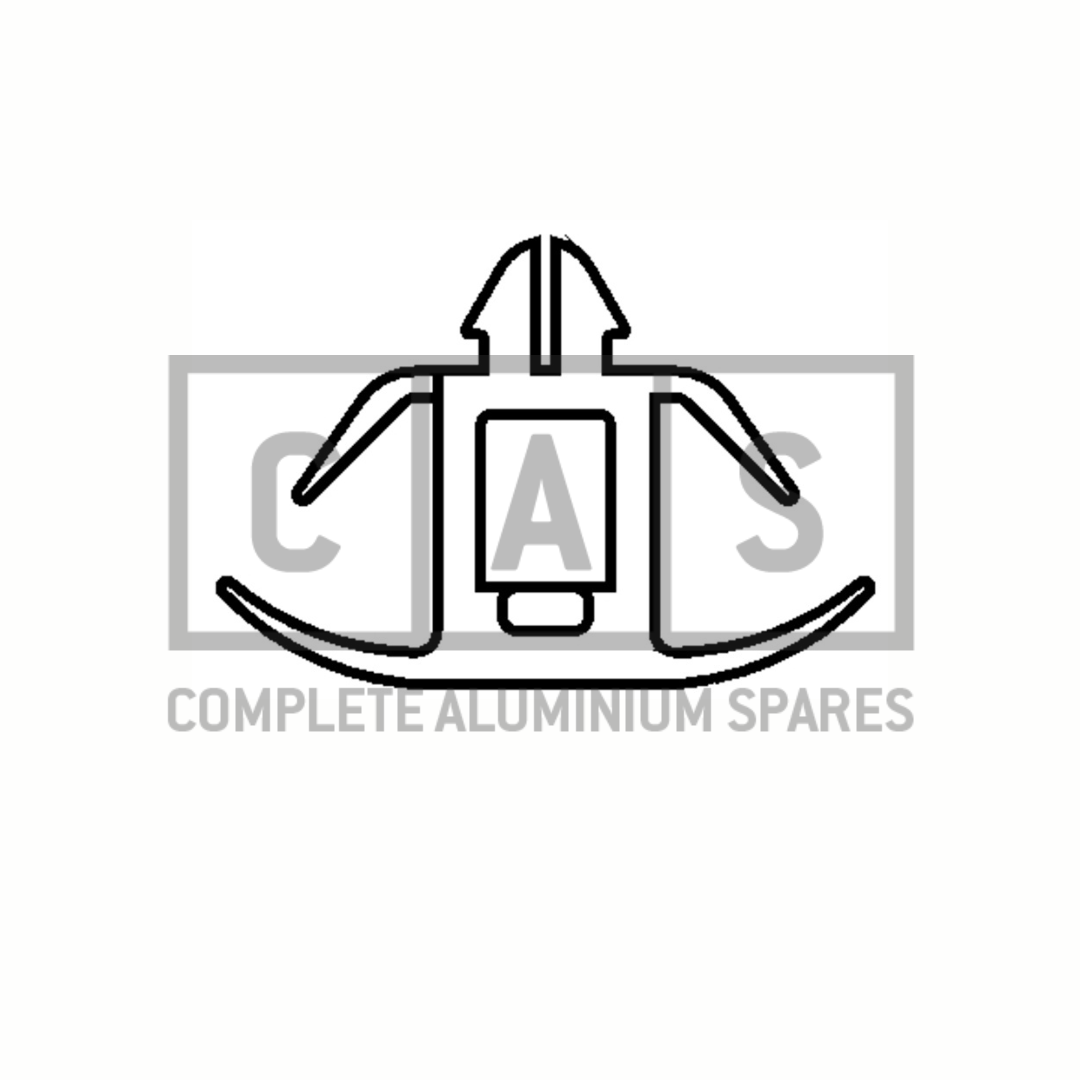 246045 Schuco Dry Glazing Gasket – Complete Aluminium Spares
