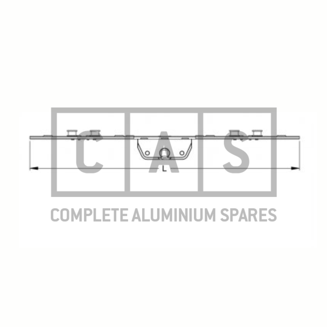 276498 Schuco Multi-Point Locking – Complete Aluminium Spares