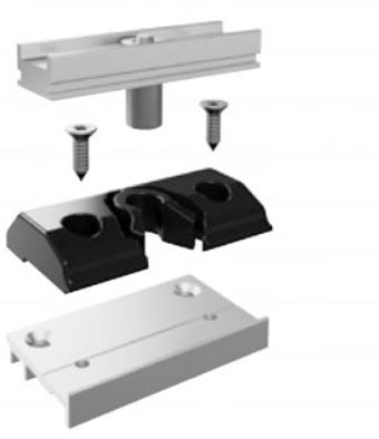 276639 Schuco Spring Catch – Complete Aluminium Spares